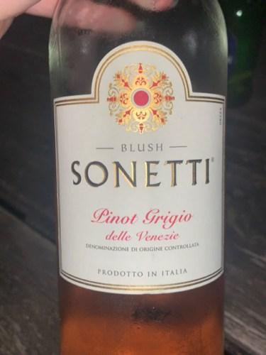 Sonetti Pinot Grigio Blush 2022